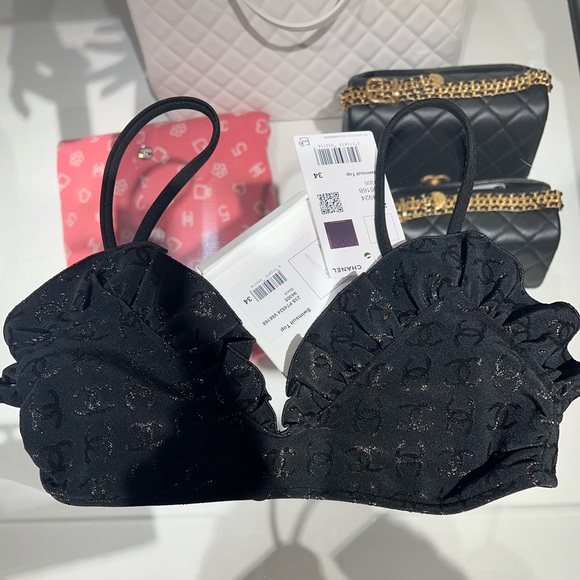 CHANEL | Swim | Chanel Bikini Top 23s | Poshmark